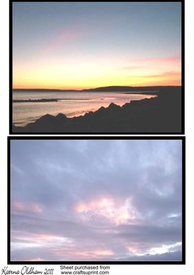 2 Sunset Toppers/card Fronts 1 - CUP179187_736 | Craftsuprint