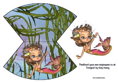 Shelley Mermaid Wobble Card - CUP103648_572 | Craftsuprint
