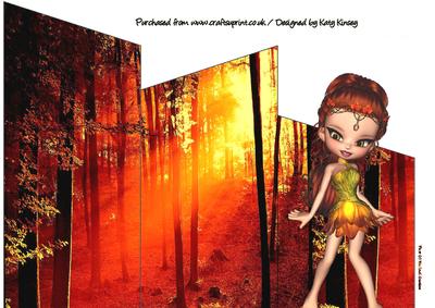 Demeter Goddess Cascade Card - CUP111557_572 | Craftsuprint