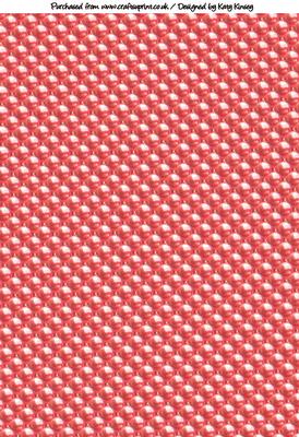 Red Bubbles Backing Paper - CUP114369_572 | Craftsuprint