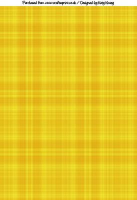 Plaid Backing Paper in Yellow - CUP202627_572 | Craftsuprint