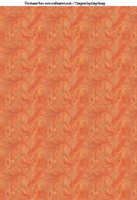 Orange Leaves Backing Paper - CUP214644_572 | Craftsuprint