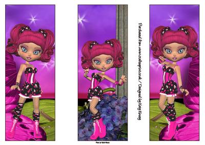 Set of Three Jynx Bookmark Toppers - CUP216473_572 | Craftsuprint