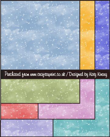 Starry Sky 12x12 Backing Papers - CUP218271_572 | Craftsuprint