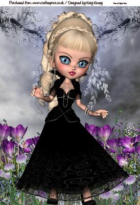 Princess Perla A4 Topper - CUP229337_572 | Craftsuprint