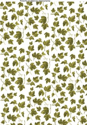 Ivy Leaves A4 Backing Paper in Olive Green - CUP324938_572 | Craftsuprint