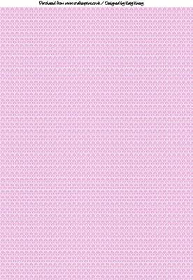 Lots of Lace A4 Backing Paper in Bright Pink - CUP334381_572 | Craftsuprint