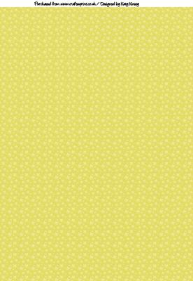Stars Backing Paper in Yellow - CUP334764_572 | Craftsuprint