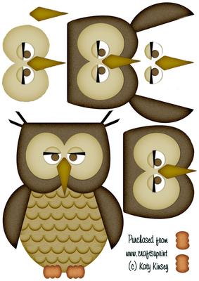 Cute Wise Owl Decoupage Sheet - CUP69968_572 | Craftsuprint