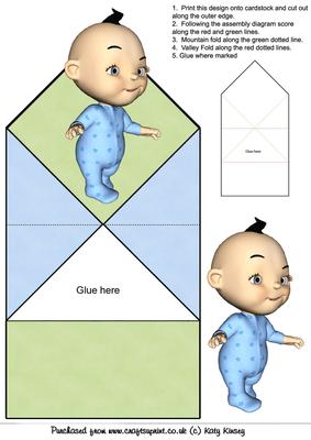 Baby Steps 1st Birthday Pop Up Spring Card in Blue - CUP80245_572 ...