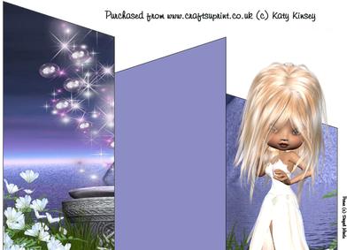 Elf Magic Cascade Card - CUP80758_572 | Craftsuprint