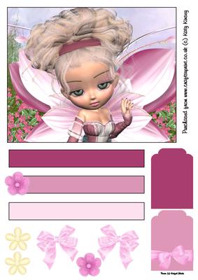 Cassie Fairy Topper Sheet - CUP83587_572 | Craftsuprint