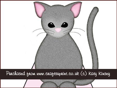 Cute Cat and Mouse 3D Stand Up Pyramid Card Kit - CUP84382_572 ...