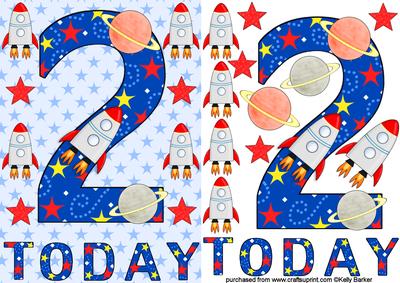 Two Today Space A5 Decoupage - CUP531067_1028 | Craftsuprint