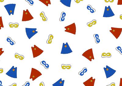 Superhero Capes and Masks Backing Paper - CUP558911_1028 | Craftsuprint