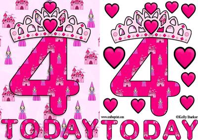 Four Today Princess A5 - CUP597684_1028 | Craftsuprint