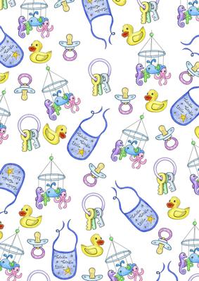 New Baby Fun White Backing Paper Background - CUP606567_1028 | Craftsuprint