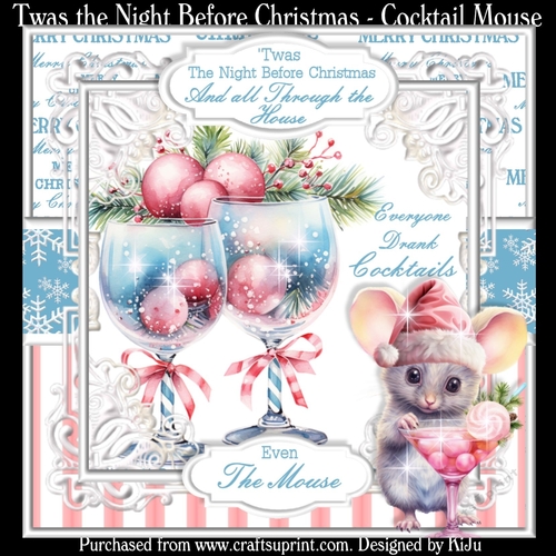Twas the Night Before Christmas - Cocktail Mouse - CUP1257105_1072 ...