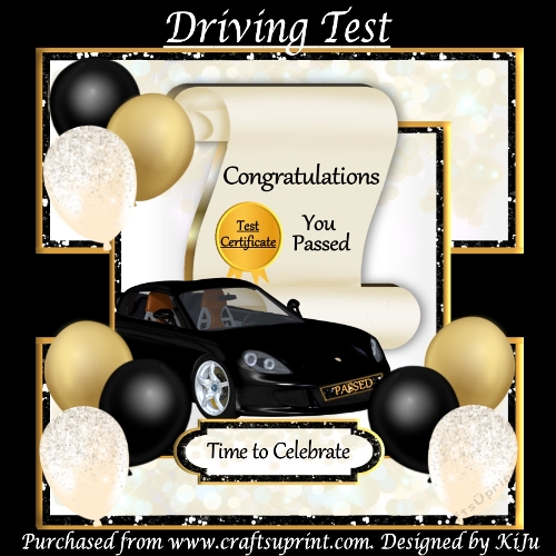 Congratulations Driving Test / Congratulations / Occasions