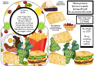 An Ode to Food - CUP240298_1072 | Craftsuprint