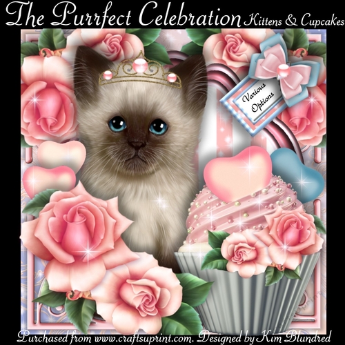 The Purrfect Celebration - Kittens & Cupcakes - CUP789983_1072 ...