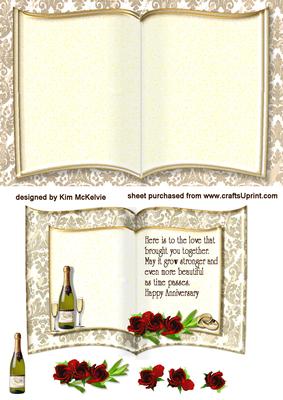 Anniversary Celebration Book - CUP62736_545 | Craftsuprint