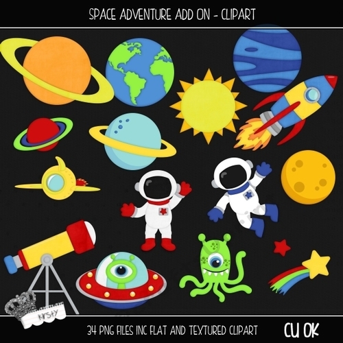 Space Adventure Add On - Clipart - CUP1032867_75327 | Craftsuprint