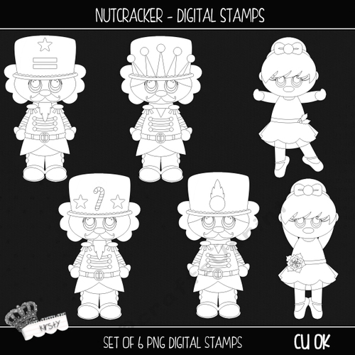 Nutcracker - Digital Stamps - CUP1085943_75327 | Craftsuprint