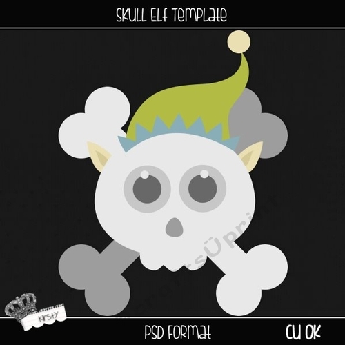 Skull Elf - Template - CUP759841_75327 | Craftsuprint