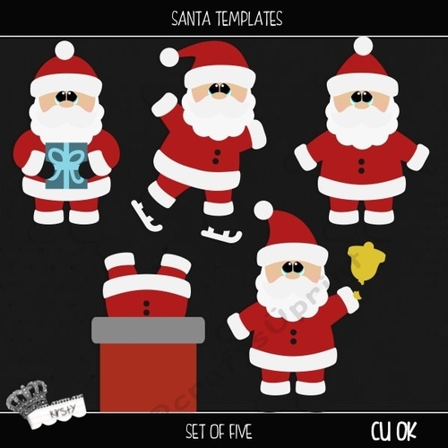 Santa - Templates - CUP824270_75327 | Craftsuprint