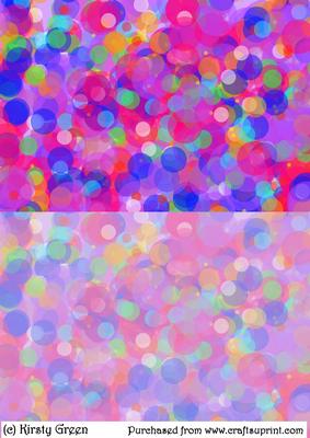 Duel Bubbles Backing Paper - CUP415076_1914 | Craftsuprint