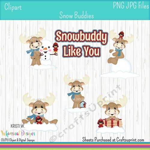 Snow Buddies - CUP1017398_104189 | Craftsuprint