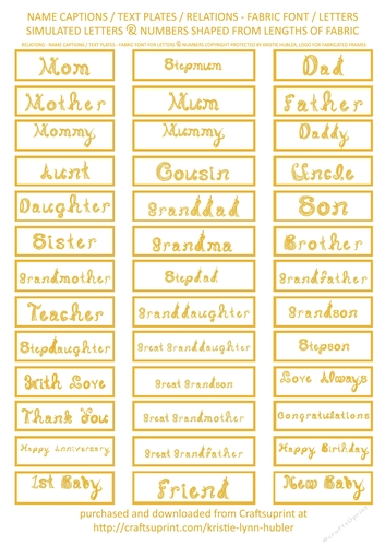 Name Captions Title Relations Text Plates Tags with Gold Line Art ...