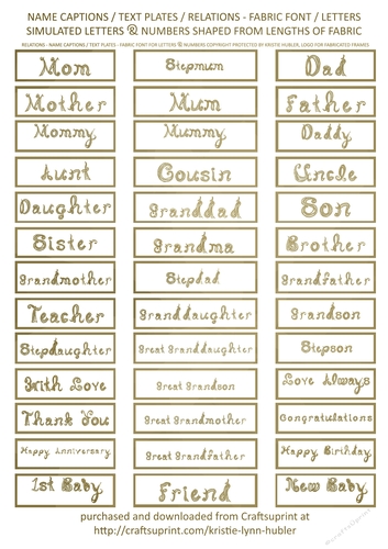 Name Captions Title Relations Text Plates Tags with Neutral Brown Line ...