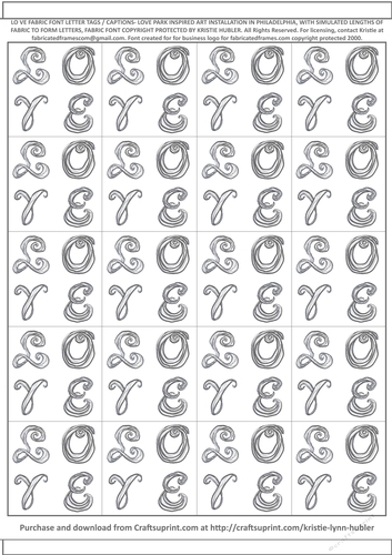 20 LO VE Love Park Philadelphia PA inspired Art Silver Gray Fabric Font ...