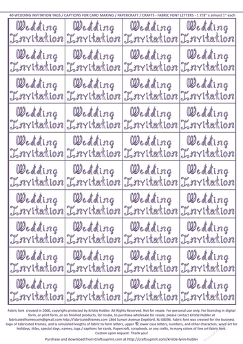 40 Wedding Invitation Tags Captions Purple Rain Pantone Color Fabric ...