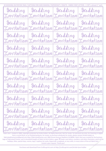 40 Wedding Invitation Tags Captions Lavender Fabric Font Letters With ...