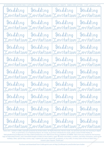 40 Wedding Invitation Tags Captions Light Blue Fabric Font Letters With ...