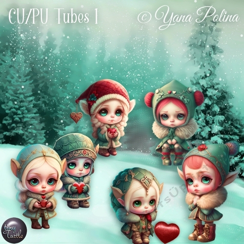 Winter Elf Friends 2 - CUP1194222_92205 | Craftsuprint