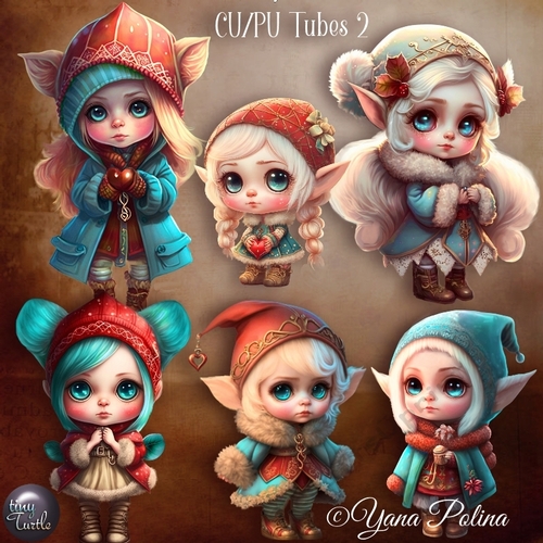 Winter Elf Friends 3 - CUP1194223_92205 | Craftsuprint