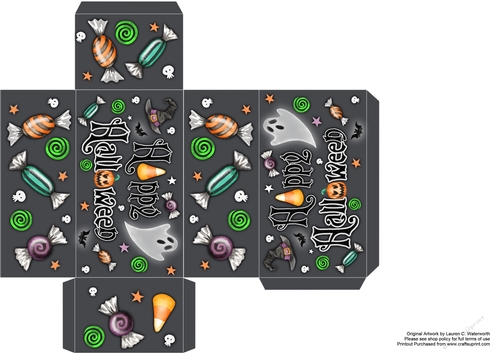 Halloween Trick or Treat Box: Happy Halloween - CUP994328_88163 ...