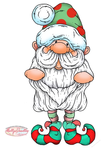 Long Beard Elf Doodles large image - CUP1136047_353 | Craftsuprint