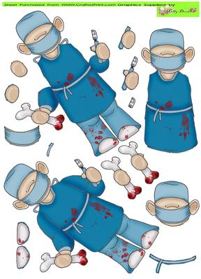 Surgeon Doodles - CUP116241_353 | Craftsuprint