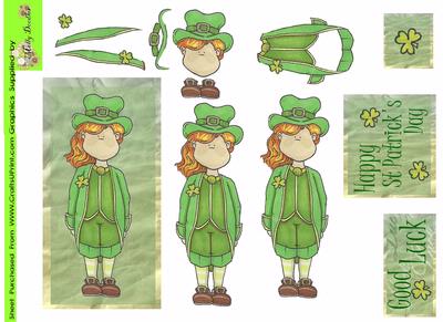 Leprechaun Doodles (good Luck) - CUP32761_353 | Craftsuprint