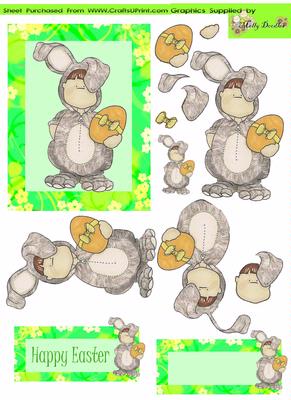 Easter Rabbit Doodles Step by Step - CUP37017_353 | Craftsuprint