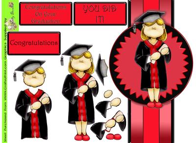Graduation Doodles Step by Step - CUP48416_353 | Craftsuprint