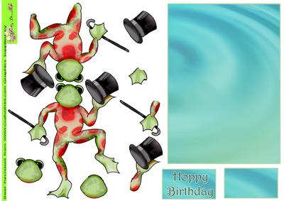 Hoppy Frog Doodles Step by Step - CUP67315_353 | Craftsuprint