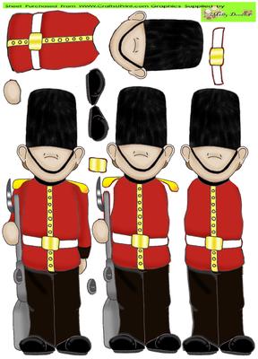 Guard Doodles - CUP96639_353 | Craftsuprint