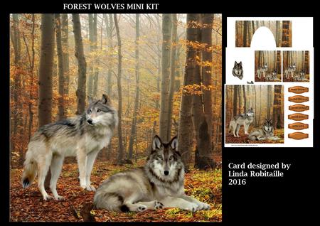 Forest Wolves Mini Kit - CUP670280_2362 | Craftsuprint