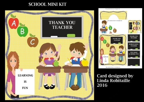School Mini Kit - CUP699502_2362 | Craftsuprint